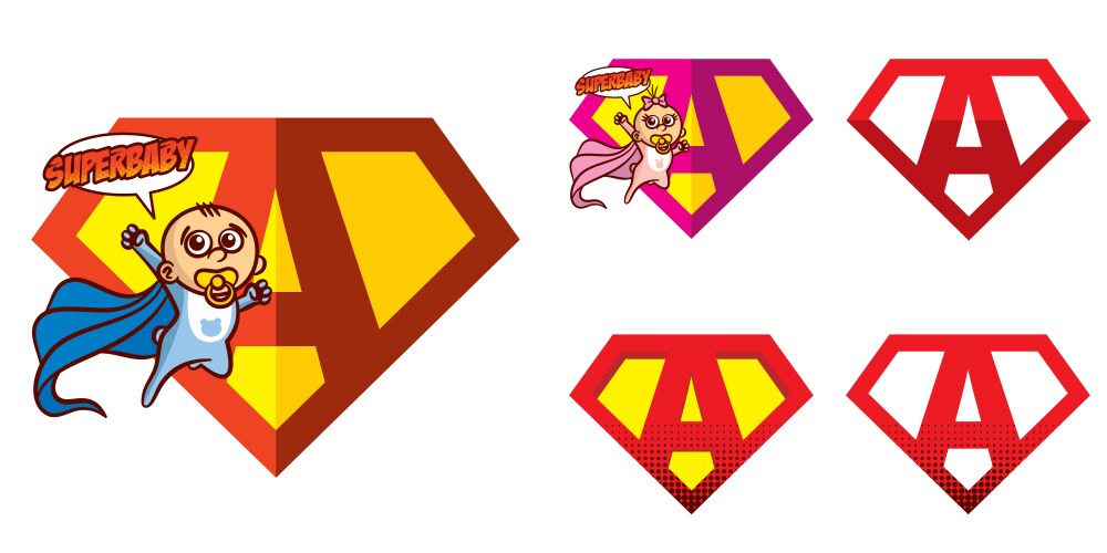 Hero Baby Logo Vector Images (over 390)
