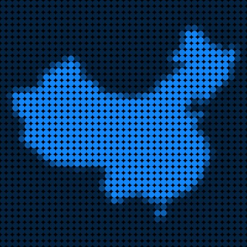 Pixel Map China Vector Images (over 170)