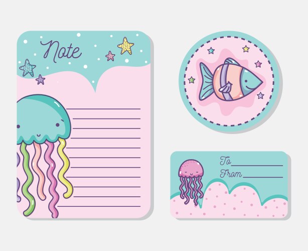 Mermaids printable sheet Royalty Free Vector Image