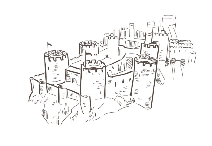 Castle Outline Vector Images (over 18,000)