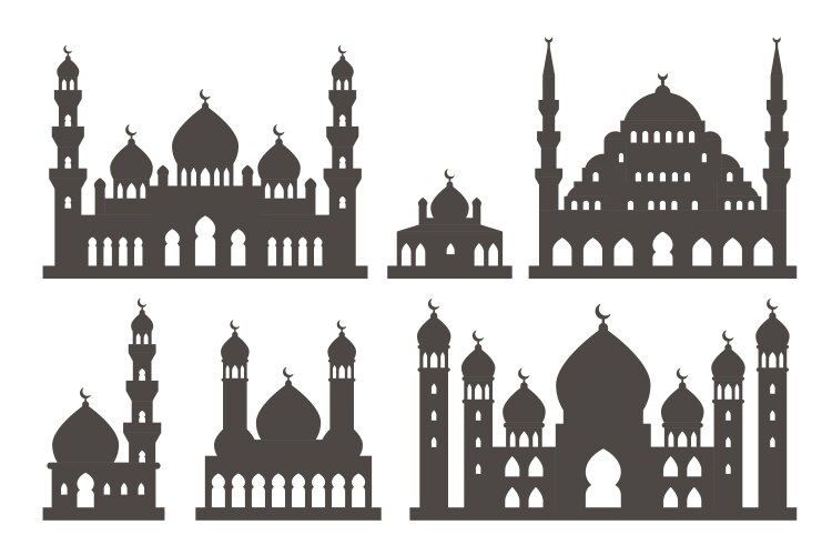 Mosque Silhouette Vector Images (over 19,000)