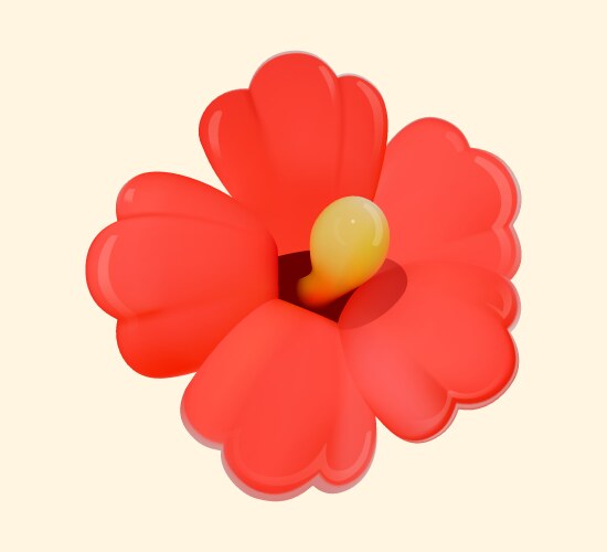 Red Flower Cartoon Vector Images (over 42,000)