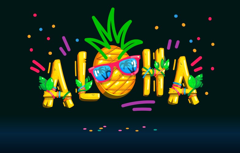 Cartoon wave background Royalty Free Vector Image