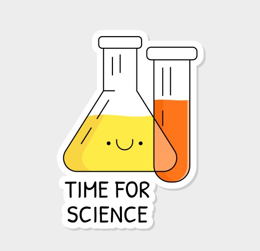 Schience discipline at school obtaining knowledge Vector Image