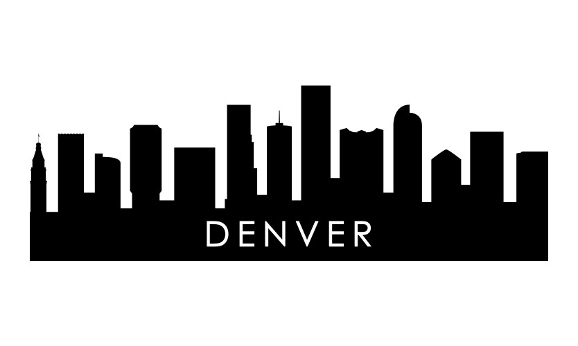 Denver Skyline Vector Images (over 240)