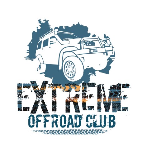 Off Road Font Vector Images (over 420)