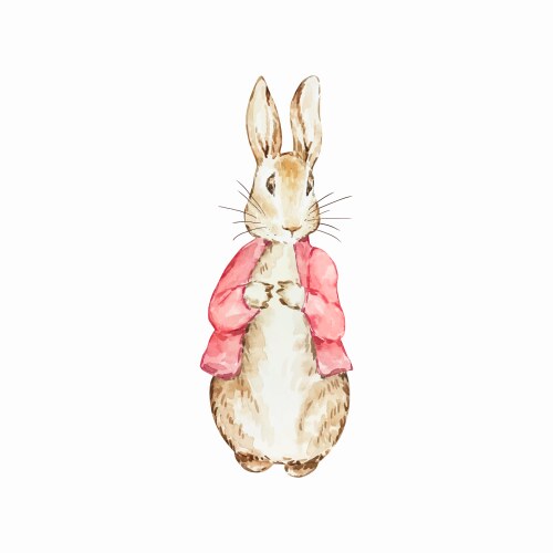 Cute easter rabbit Royalty Free Vector Image - VectorStock