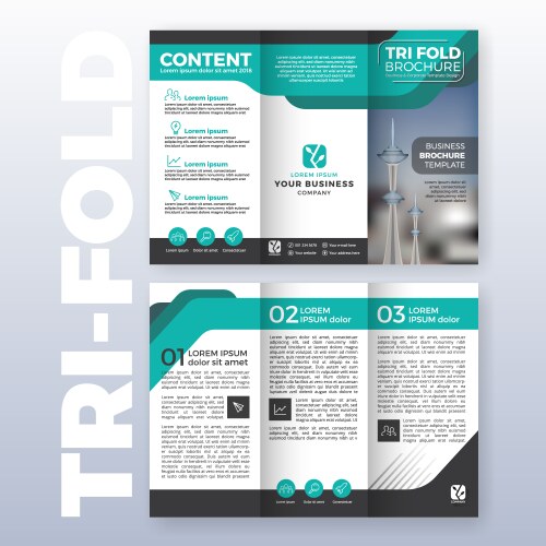 Tri Fold Brochure Vector Images (over 10,000)