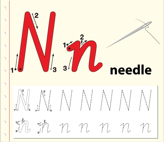N for Needle Vector Images (77)