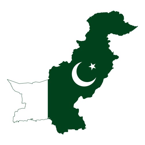 Pakistan map Vector Images & Graphics for Commercial Use | VectorStock