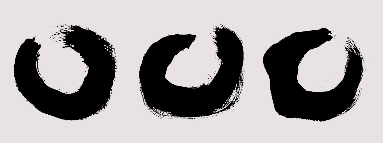 Enso Circle Vector Images (over 810)