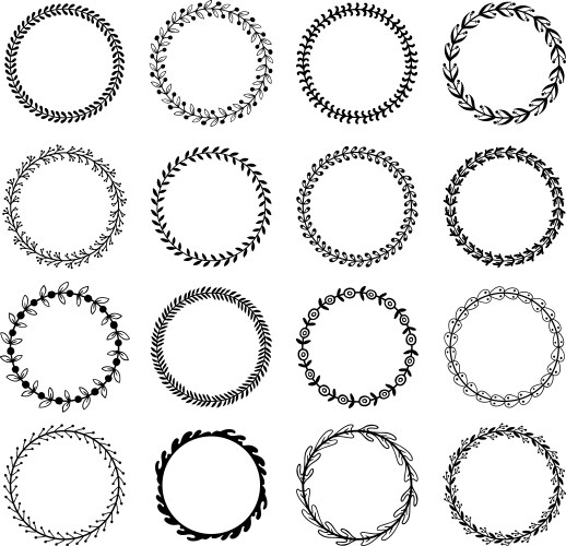 Round Logo Frame Vector Images (over 46,000)