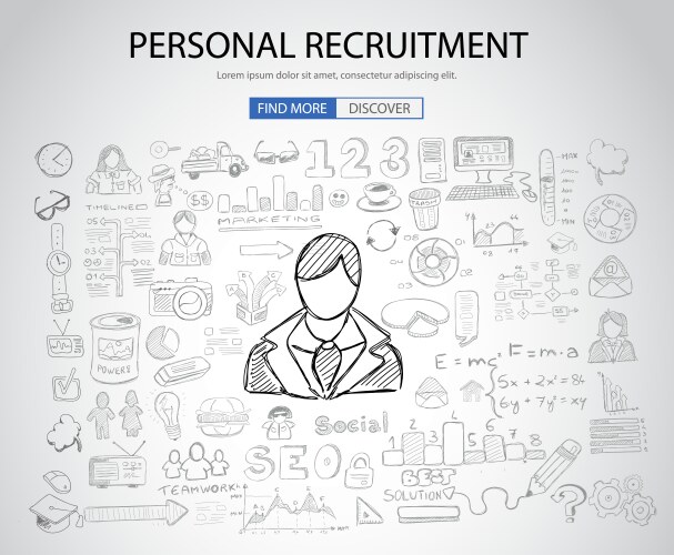 Personal growth development brochure template Vector Image