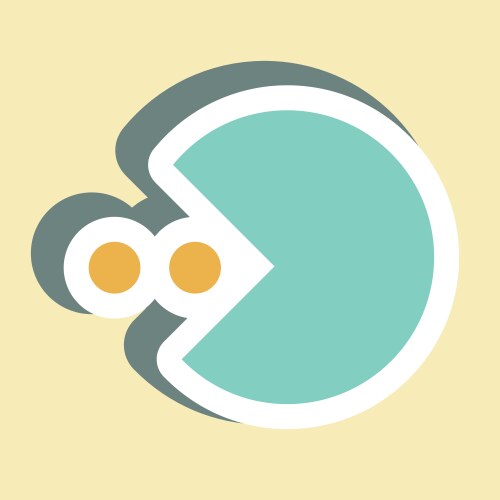 Pac Man Cartoon Vector Images (over 120)