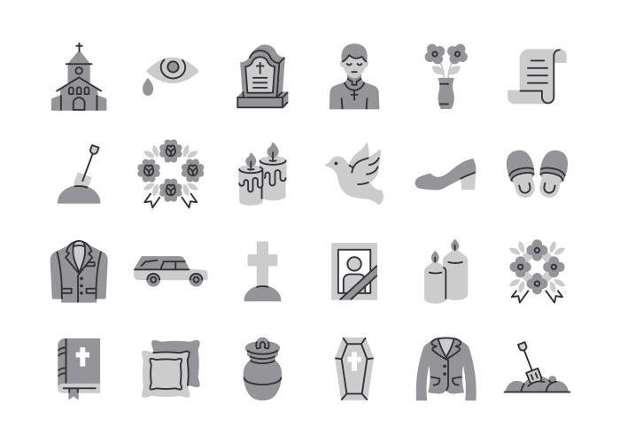 Funeral Flower Vector Images (over 4,500)