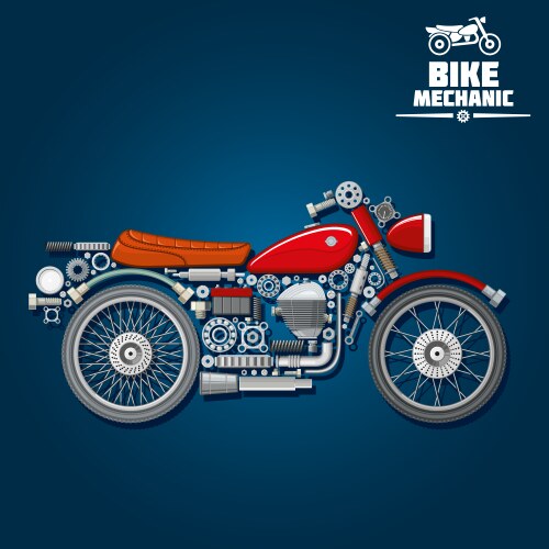 Motorcycle engine Vector Images & Graphics for Commercial Use | VectorStock