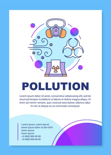 Air Pollution Poster Template Vector Images (over 190)