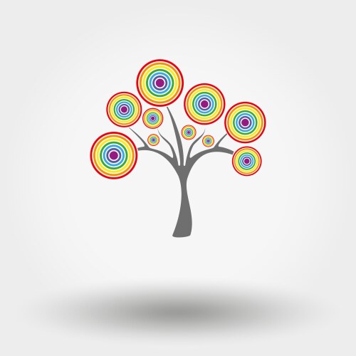 Tree Logo Rainbow Vector Images (over 590)