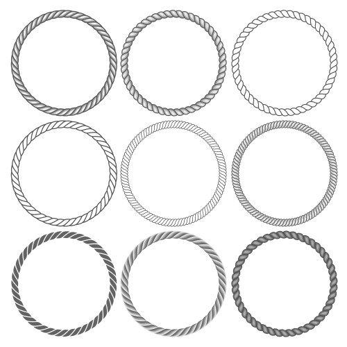 Rope Circle Vector Images (over 9,800)