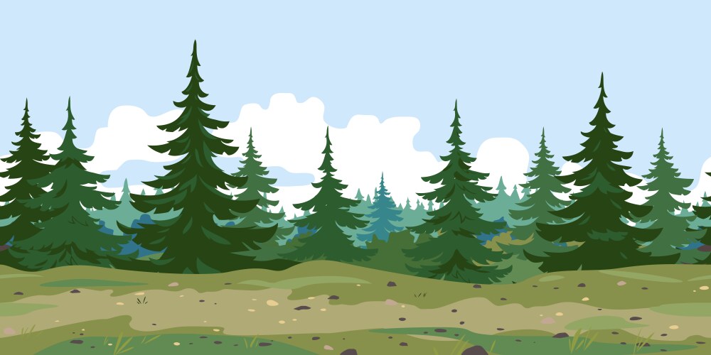 Forest background Vector Images & Graphics for Commercial Use | VectorStock