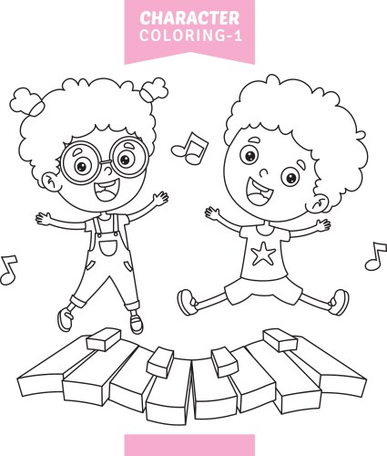 Earth day with funny character Royalty Free Vector Image