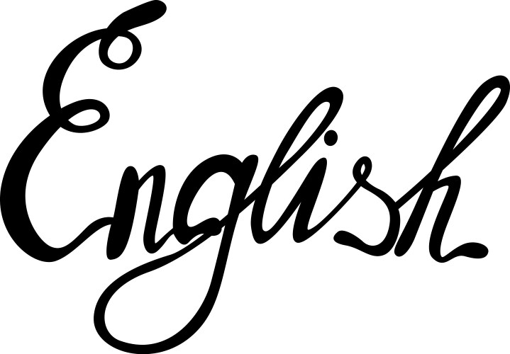 English subject Vector Images & Graphics for Commercial Use | VectorStock