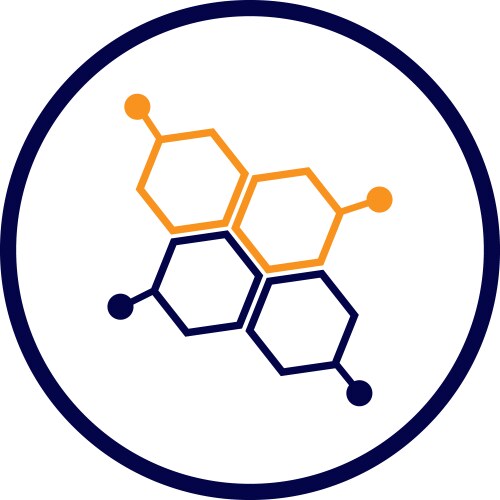 Science medical biology molecule Royalty Free Vector Image