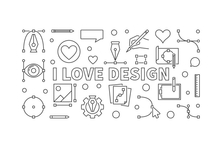 Airplanes horizontal outline banner air transport Vector Image