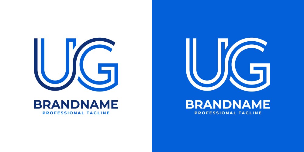 Ug logo Vector Images & Graphics for Commercial Use | VectorStock