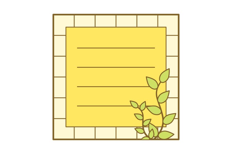 Sticky notes sticker set Royalty Free Vector Image