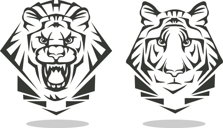 Lion Tiger Vector Images (over 19,000)