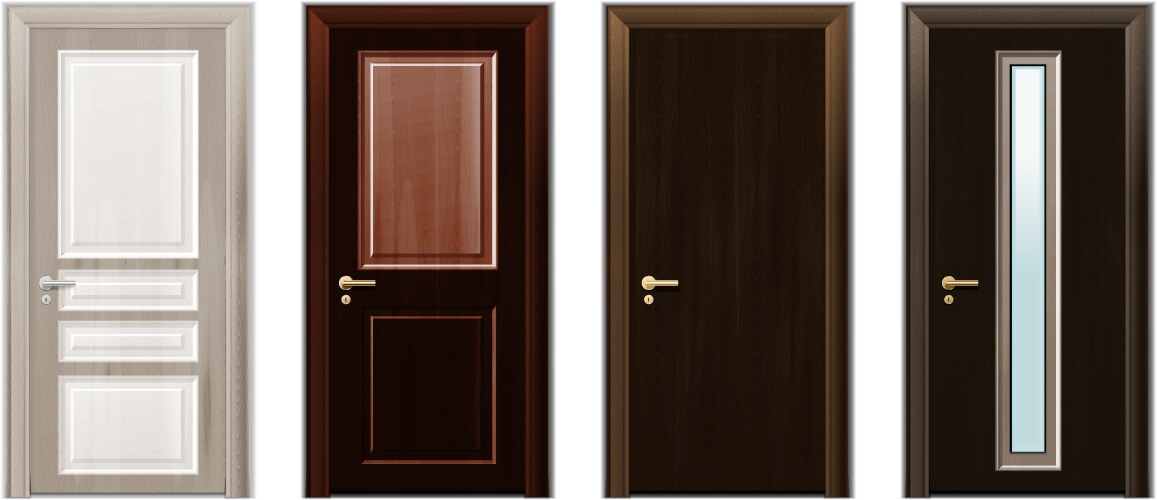 Construction materials icon set Royalty Free Vector Image