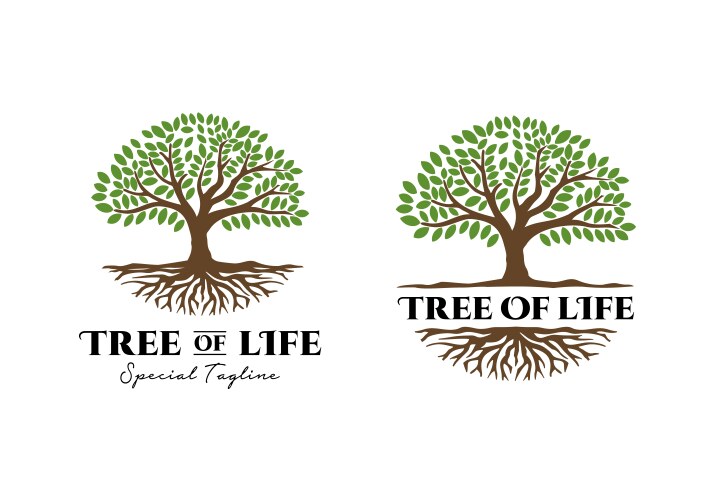 Tree of life logo Royalty Free Vector Image - VectorStock