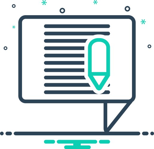 Article blog icon Royalty Free Vector Image - VectorStock