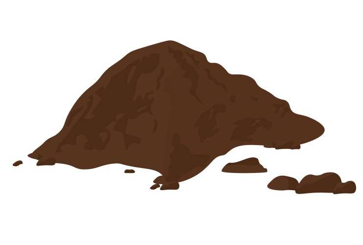Dirt Pile Clipart Dirt Pile Vector Art & Graphics | Freevector.com