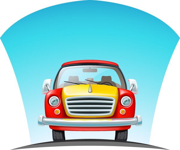 Cartoon Car Front View Vector Images (over 3,200)