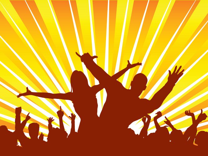 Happy birthday party time invitation card Vector Image