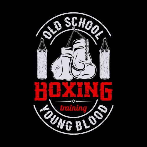 Old School Boxer Vector Images (52)