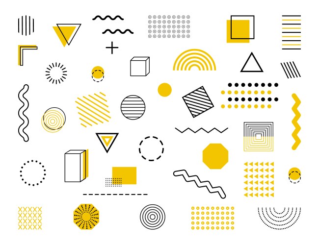 Memphis Shapes Vector Images (over 140,000)