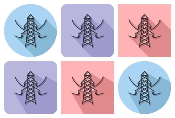 Powerline Icon Vector Images (over 460)