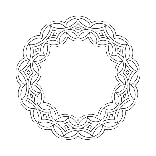 Diamond Circle Border Vector Images (over 2,200)