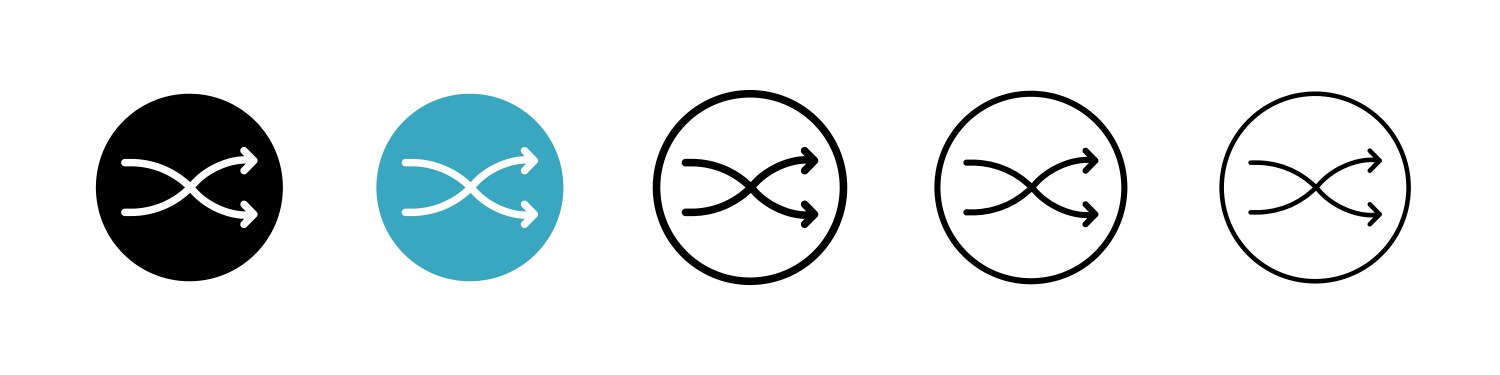 Shuffle Logo Vector Images (over 350)