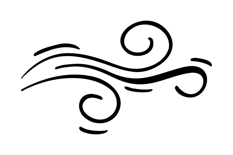 Wind blowing clipart Vector Images & Graphics for Commercial Use ...
