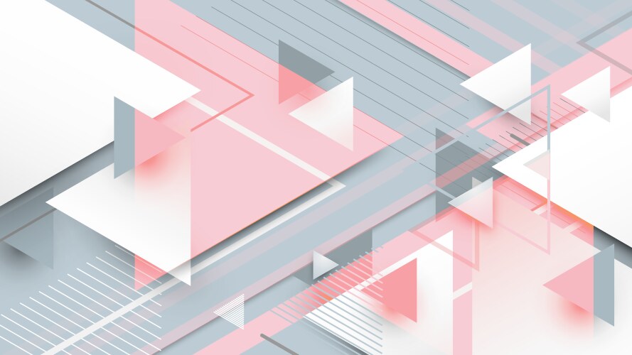 Abstract blocks template design background simple Vector Image