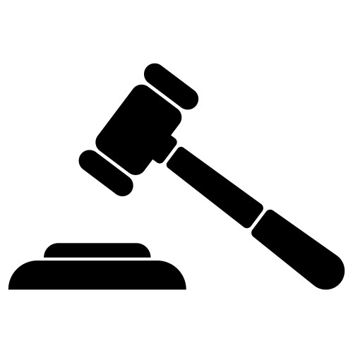 Gavel Royalty Free Vector Image - VectorStock