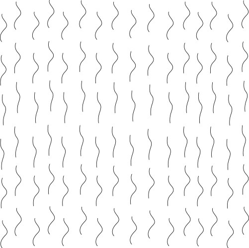 Vertical discontinuous parallel lines black Vector Image