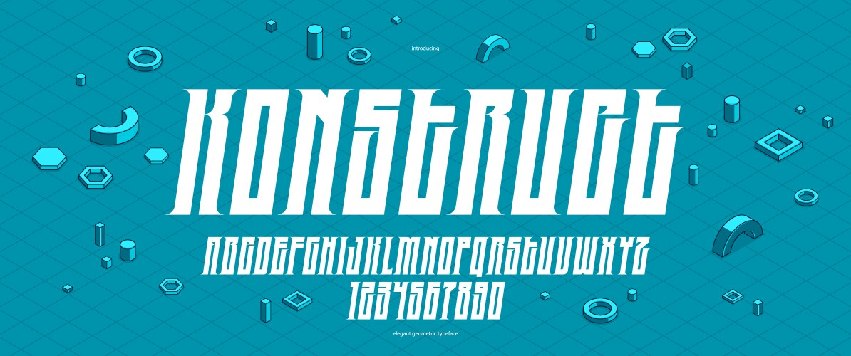 Modern luxury font italic elegant display Vector Image