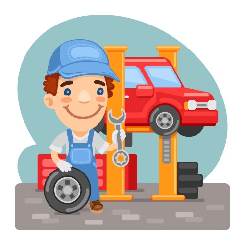 Cartoon Tyre Vector Images (over 2,600)