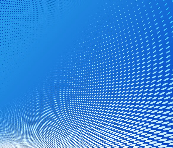 Dotted abstract background blue dots Royalty Free Vector