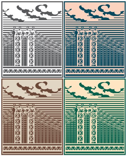 Cable Bridge Vector Images (over 2,200)